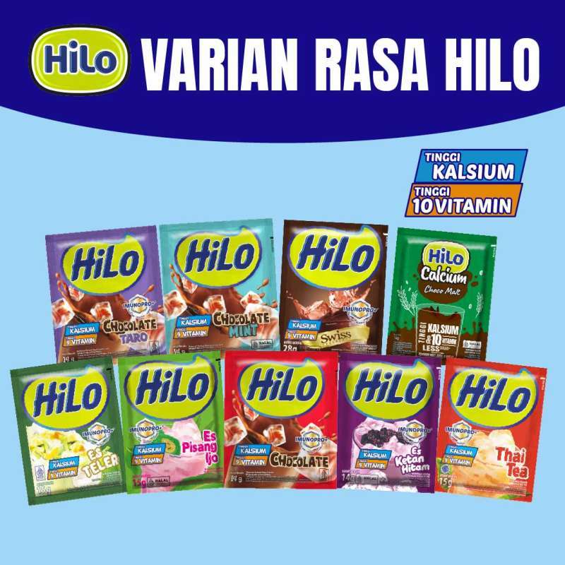 Promo Hilo Chocolate 10 Sch - Minuman Dengan Cokelat Tinggi Kalsium Dan ...