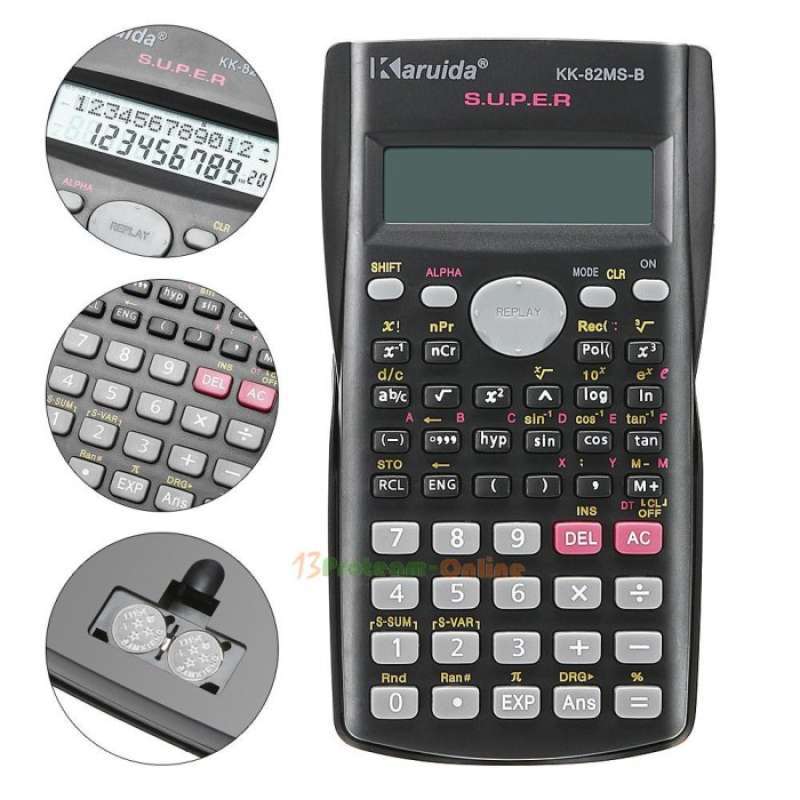 Jual Kalkulator ilmiah engineering - calculator Scientific - KK-82MS di ...