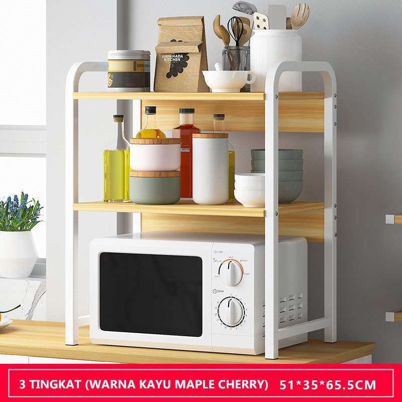 Promo Rak Oven-rak Microwave-rak Meja Dap Diskon 24% Di Seller Rmj Home ...