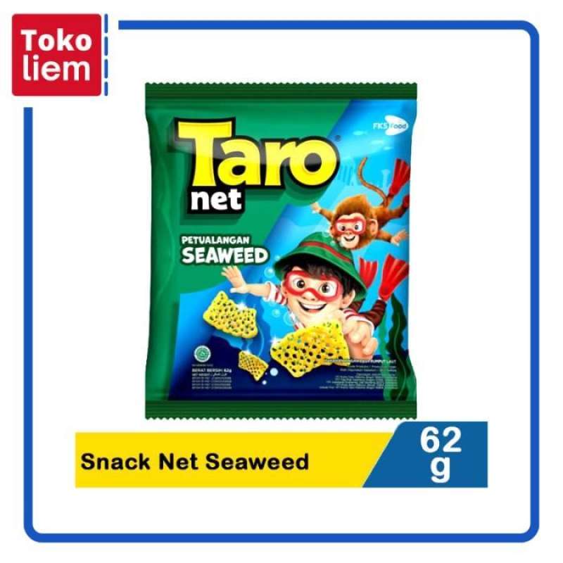 Promo Taro Snack Net Seaweed 62g Diskon 1% Di Seller Toko Liem - Tembalang, Kota Semarang | Blibli