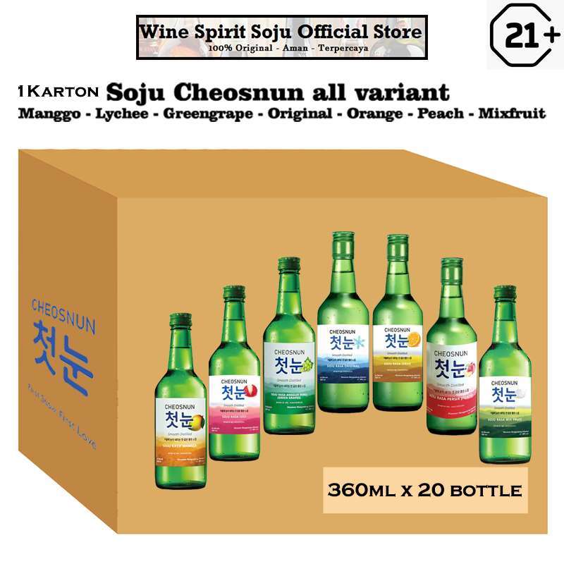Jual Soju Cheosnun Original 360 Ml Termurah - Harga Grosir Terupdate ...