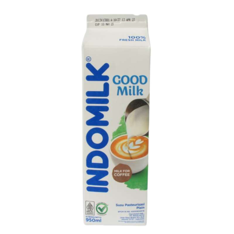 Jual INDOMILK GOOD MILK - Fresh Milk Plain 950ml di Seller mywhitepeony - Pasteur, Kota Bandung ...