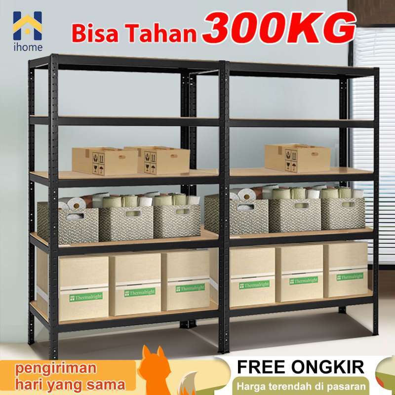 Promo Rak Besi Serbaguna 5 Susun Rak - 4l（120*30*150）⬜ Diskon 53% Di ...