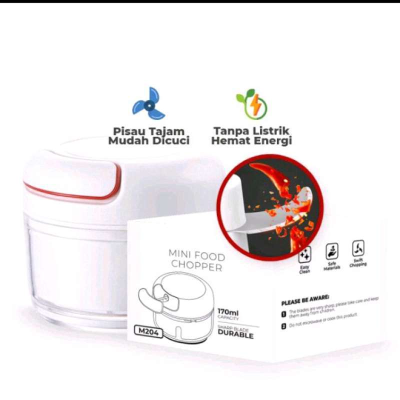 Jual Blender Manual Tarik Tangan Mini Chopper Giling Gilingan Di Seller ...