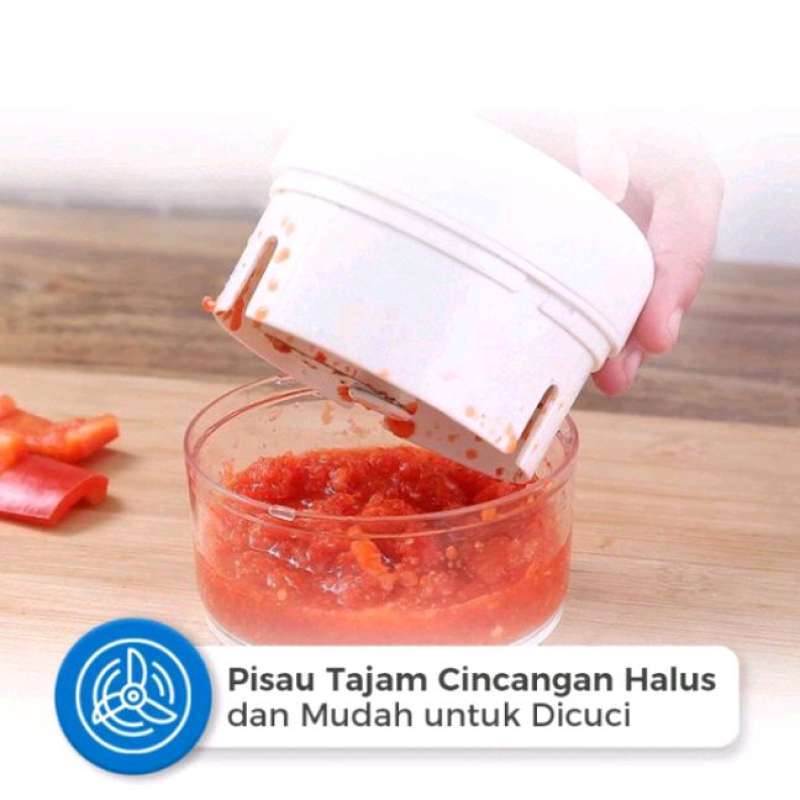 Jual Blender Manual Tarik Tangan Mini Chopper Giling Gilingan Di Seller ...