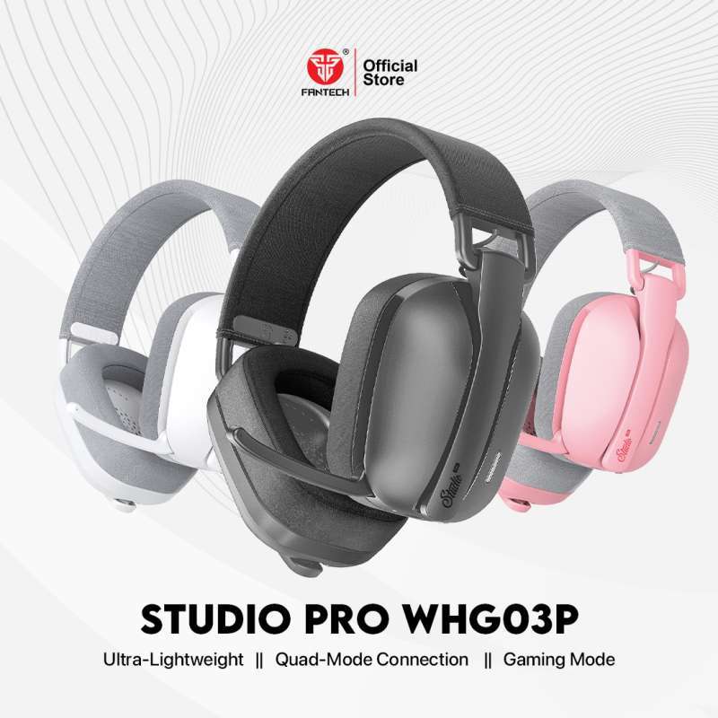 Jual Fantech Studio Pro Whg03 Virtual 7.1 Headset Gaming Wireless ...