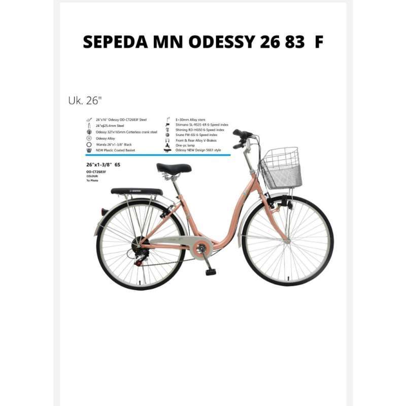 Jual Sepeda Ctb 26 Odessy Mini Dengan Operan Shimano 6 Speed Model ...