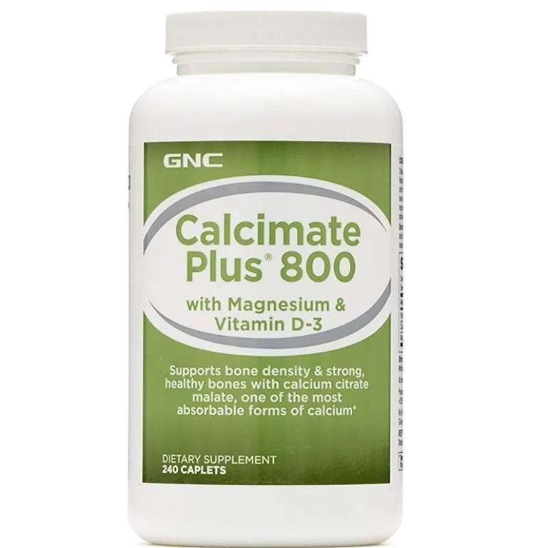 Jual GNC Calcimate Plus 800 with Magnesium Vitamin D-3 240 caps di ...