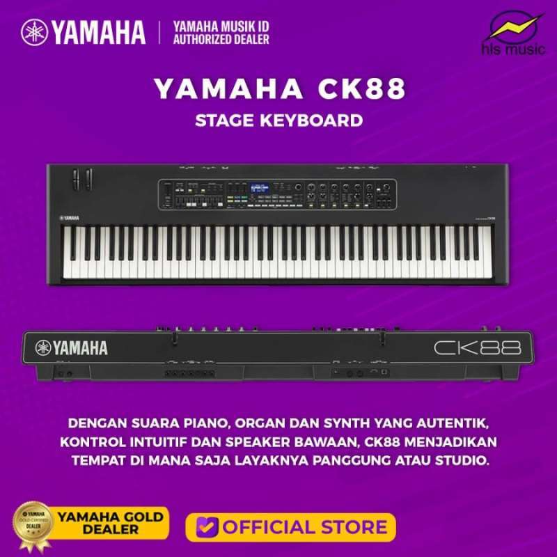 Promo Yamaha CK88 / CK 88 Synthesizer / Stage Keyboard 88 Key Diskon 18% di Seller HLS Music ...