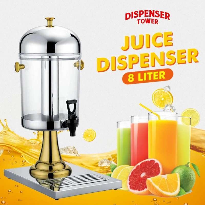 Promo Juice Dispenser Stainless Steel / Dispenser Tower / Jus Dispenser ...