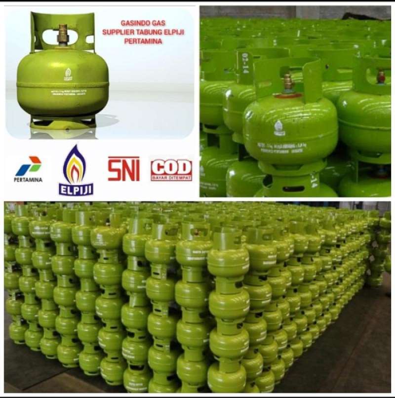 Promo Gas Elpiji 3 Kg Pertamina Isi Dan Tabung/Gas Melon 3 Kg Pertamina Termurah Diskon 32% di ...