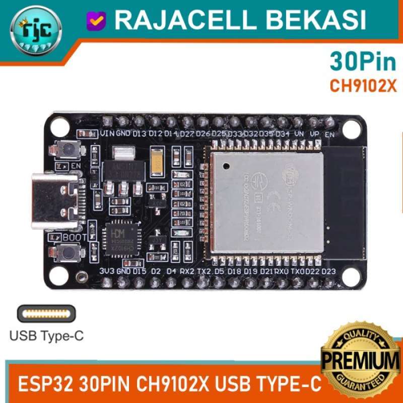 Promo ESP-32 NEW DEVELOPMENT BOARD USB TYPE-C ESP32 WROOM WIFI ...