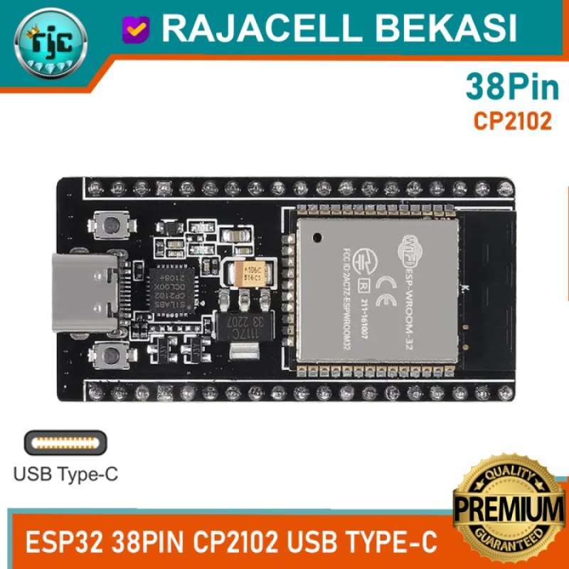 Promo ESP-32 NEW DEVELOPMENT BOARD USB TYPE-C ESP32 WROOM WIFI ...