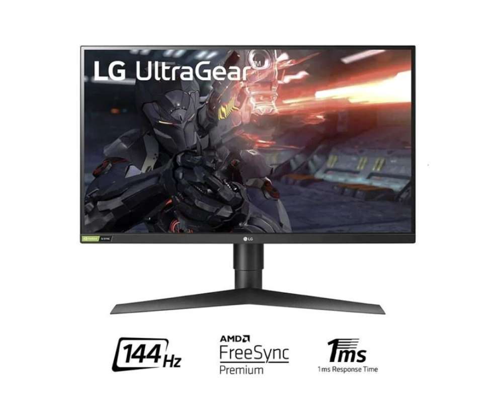 Jual Led Monitor Lg 27gn60r-b 27 Fhd Ips 144hz 1ms Hdmi Dp Di Seller ...