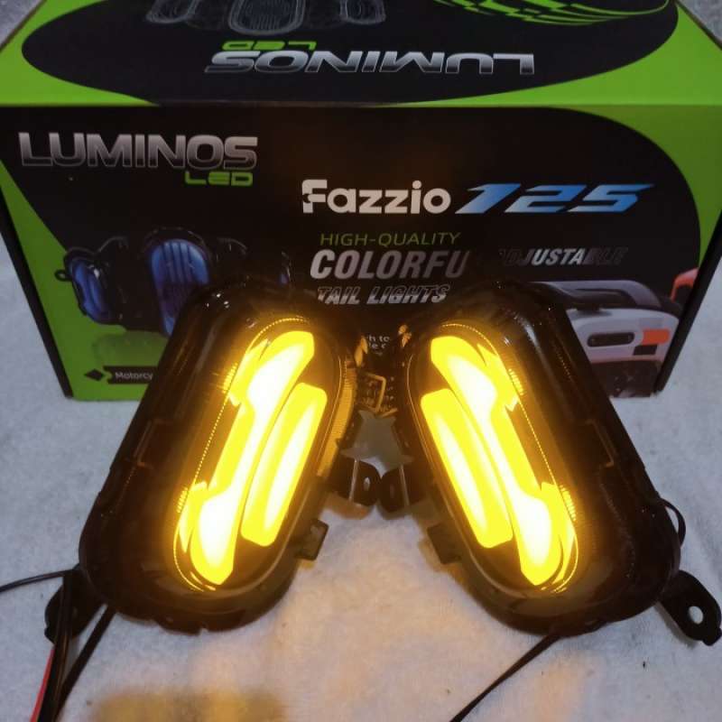 Promo lampu sein led depan luminos fazzio 125 lampu sein depan led ...