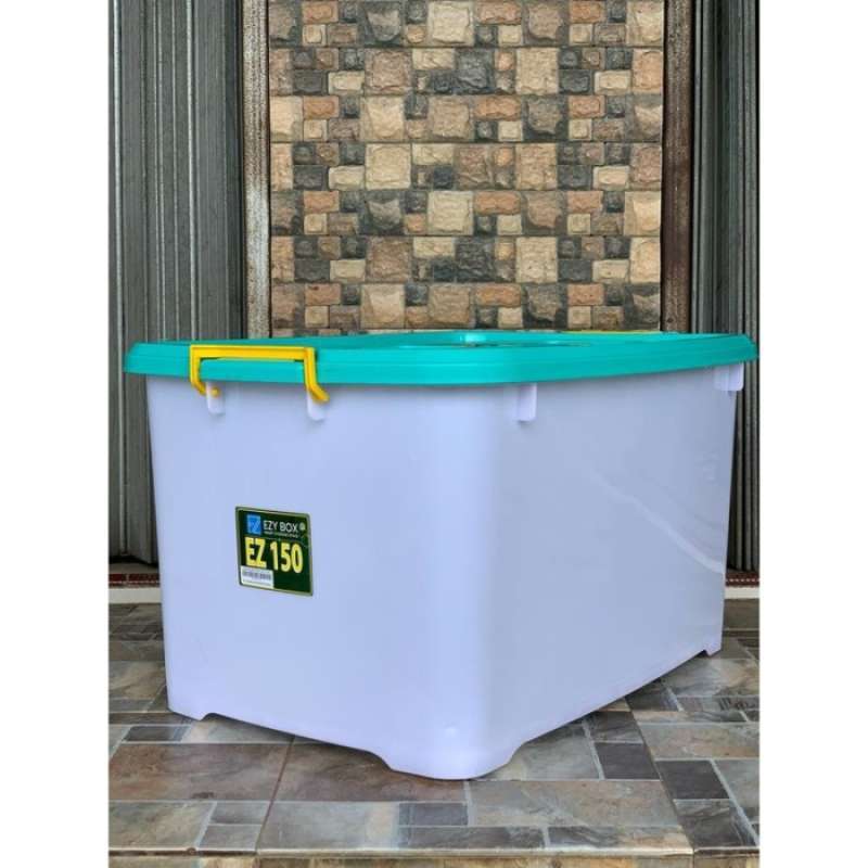 Promo Ezy Box Container Ukuran Cb 150-130-95-82-75-52 Liter Transparan ...