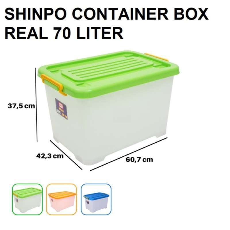 Promo Shinpo Container Box Real 70 Liter Kontainer Serba Guna Â€“ Gojek ...