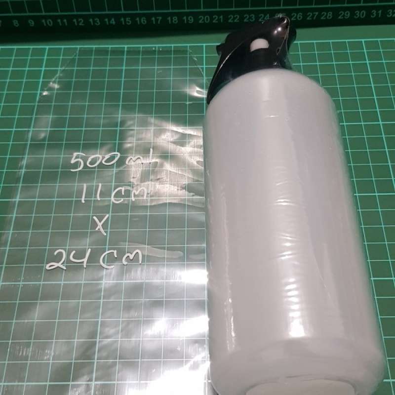 Promo Plastik Segel / Shrink Film Botol tutup Trigger ukuran 500ml ...