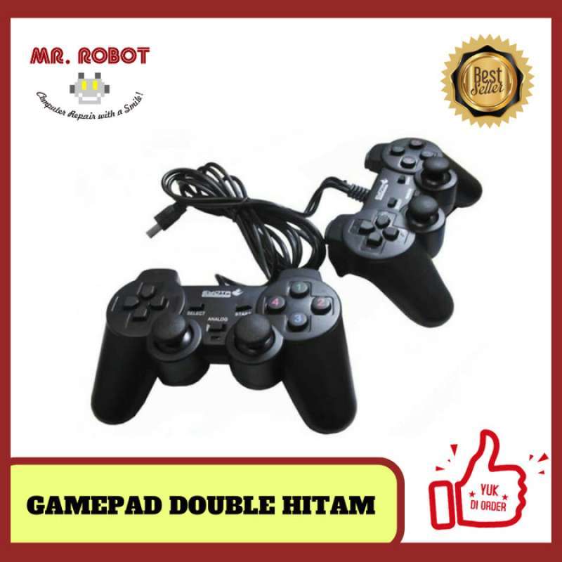 Promo Gamepad Joystick Pc Usb Double Diskon 9% Di Seller Safka Store ...