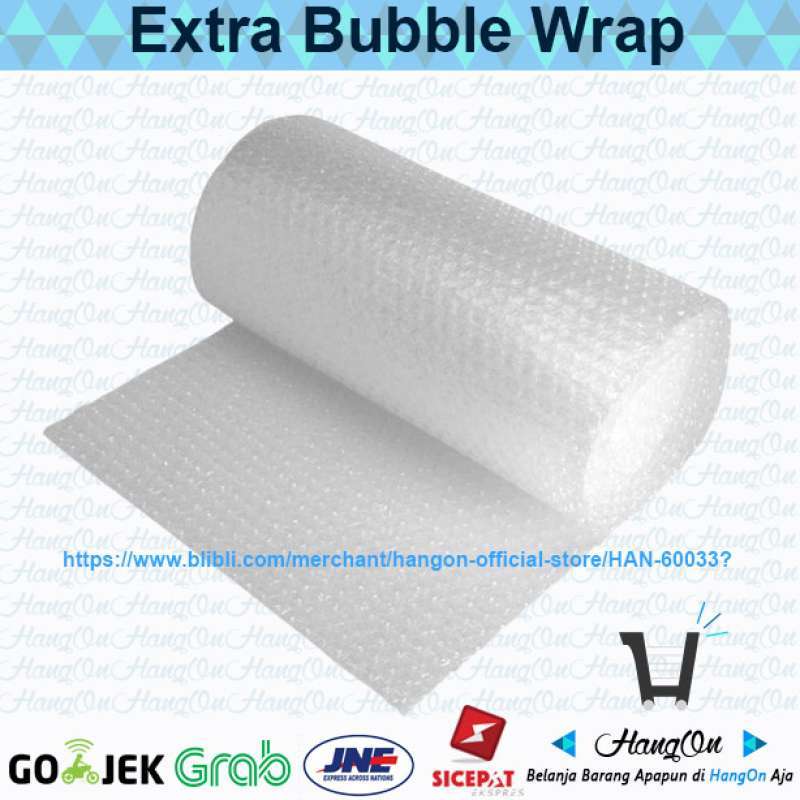 Jual Extra Bubble Wrap Packing Di Seller Hangon Official Store - Petir ...