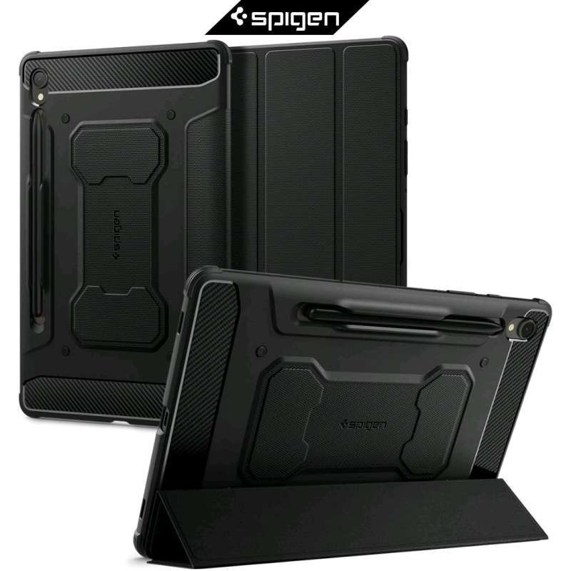 Jual Case Samsung Galaxy Tab S9 5G 11 Inch Spigen Rugged Armor Pro Folio Stand Casing Cover di ...
