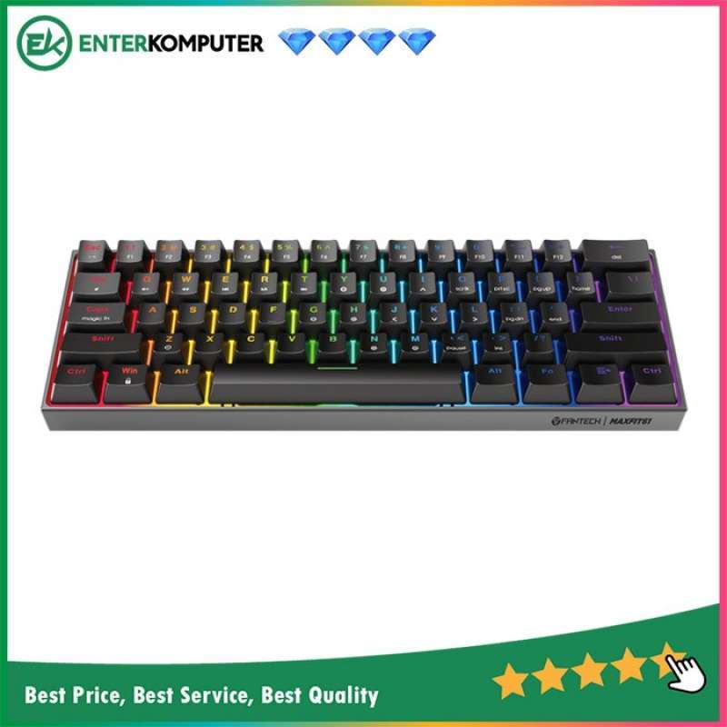 Promo Fantech Mk857 Maxfit6 Tkl 60% Mechanical Gaming Keyboard Diskon 9% Di Seller Safka Store ...