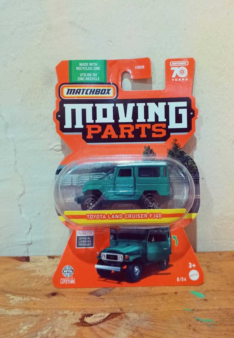 Jual DIECAST MOBIL KLASIK MATCHBOX TOYOTA LAND CRUISER FJ40 HARDTOP ...