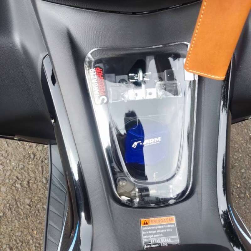 Promo Tutup Tangki Transparan Aerox 155 Old New Connected Cover Tank ...