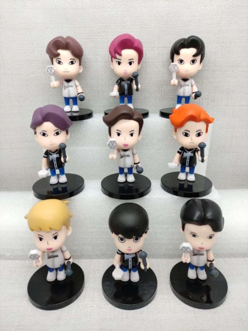 Promo EXO Figure x Miniso - Set of 9 - KPOP Diskon 23% di Seller ...