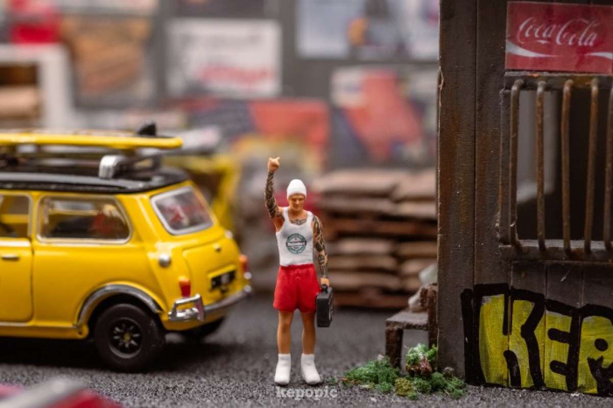 Promo Figure justin beiber skala 1/64 hotwheels tarmac inno KS39 Diskon ...