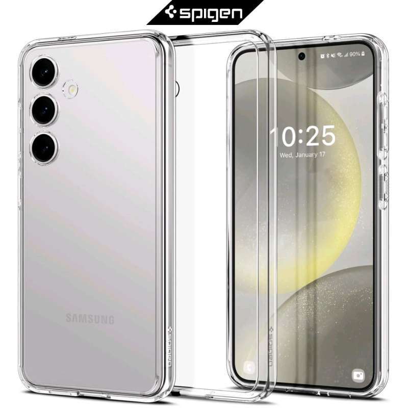 Jual Case Samsung Galaxy S24/S24 Plus 5G Spigen Ultra Hybrid Clear Anti Crack Casing di Seller ...