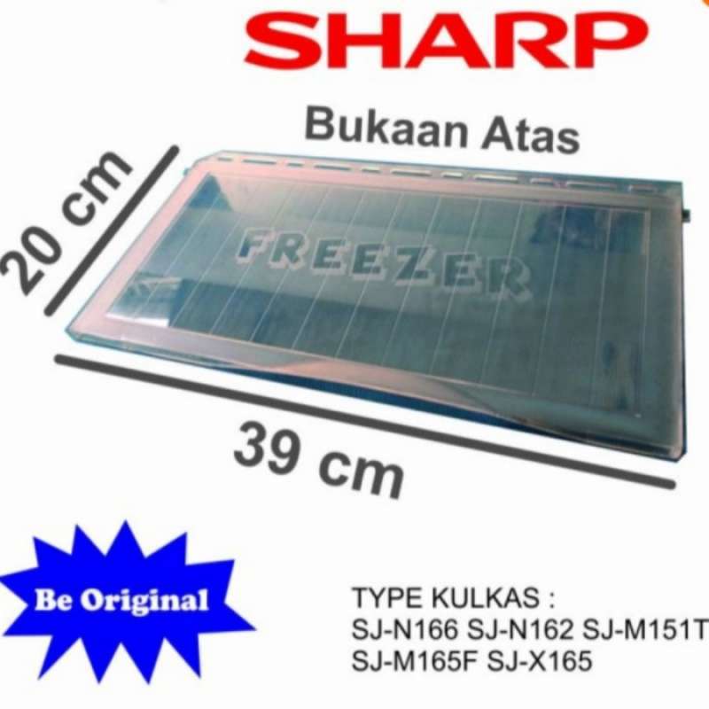 Promo Tutup freezer Sharp 1 pintu bukaan ke atas Diskon 23% di Seller ...