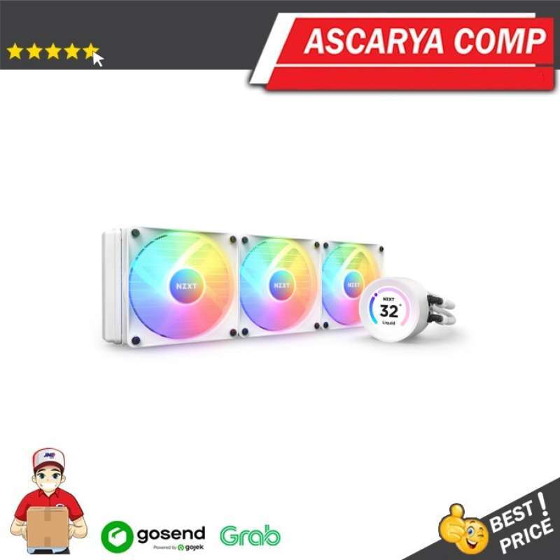 Jual NZXT KRAKEN ELITE 360 RGB WHITE / AIO Liquid Cooling di Seller ...