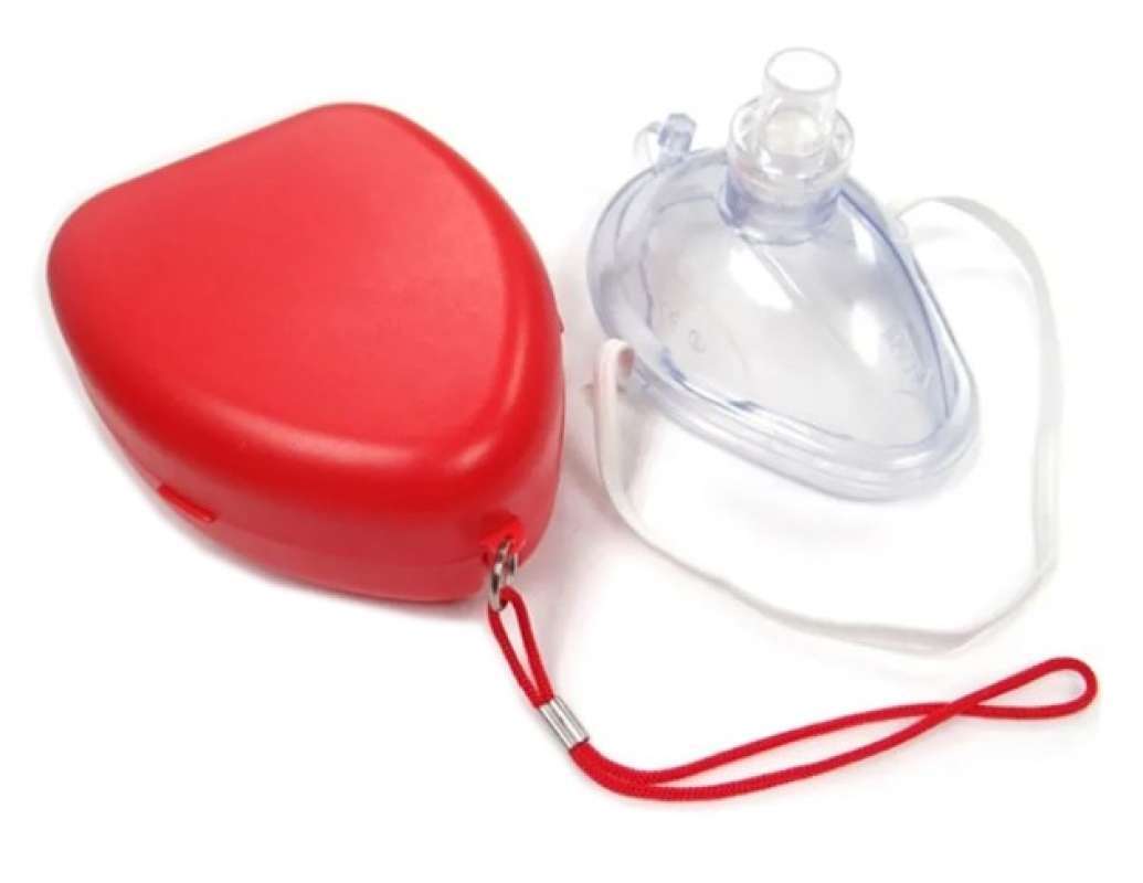 Promo CPR Pocket Mask Emergency Kit Oxygen Respirator Selang Pernafasan ...