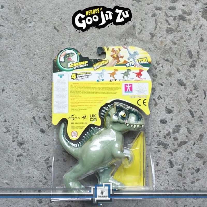 Promo Goo Jit Zu Jurassic World Giganotosaurus Chomp Attack Goojitzu ...
