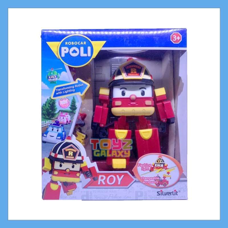 Promo ROBOCAR POLI - MINI TRANSFORMING ROBOT ROY - Diskon 23% di Seller ...