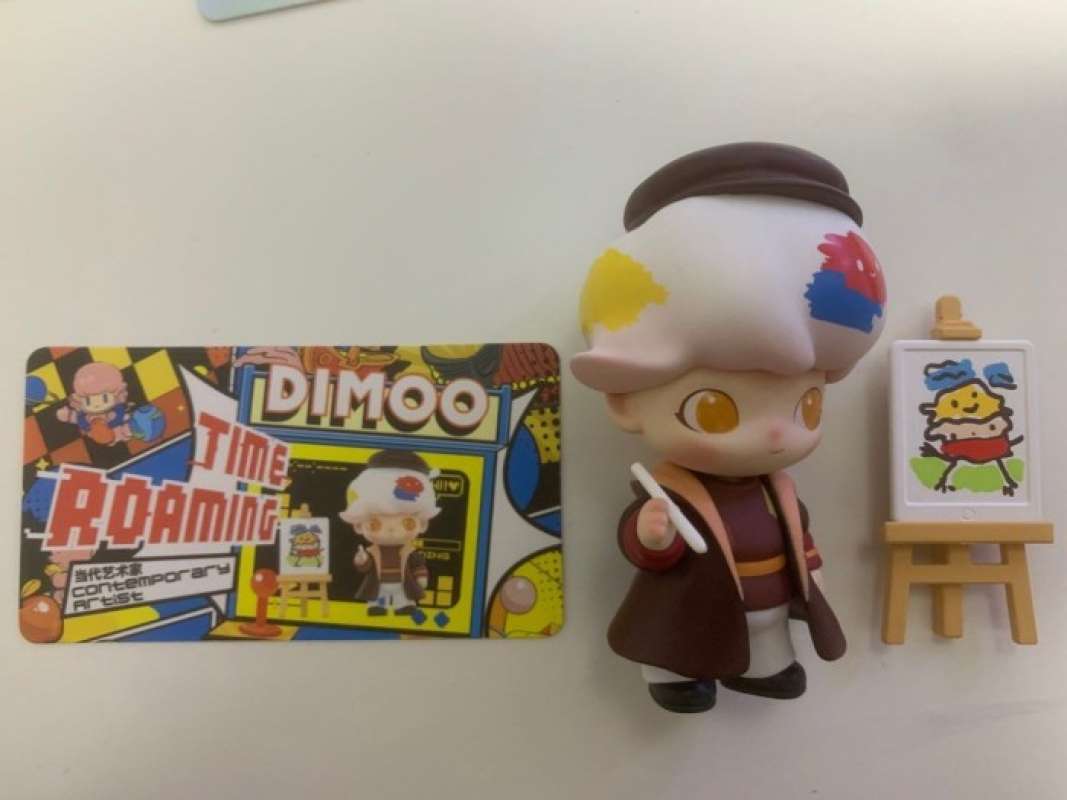 Promo POP MART x DIMOO WORLD Time Roaming Contemporary Artist figure ...