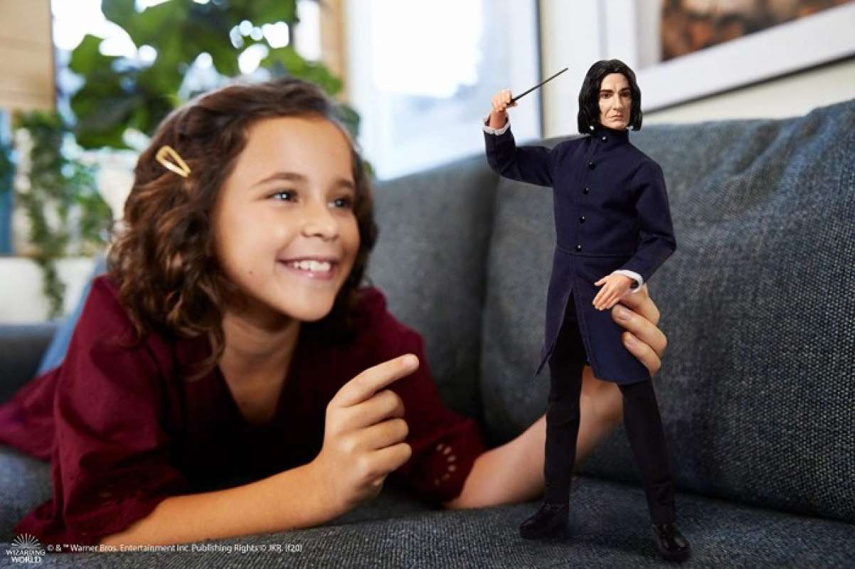 Promo Harry Potter Collectible Severus Snape Doll Wearing Black Coat ...