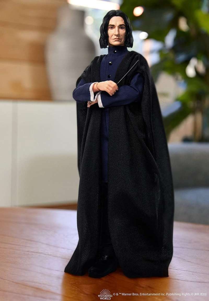 Promo Harry Potter Collectible Severus Snape Doll Wearing Black Coat ...
