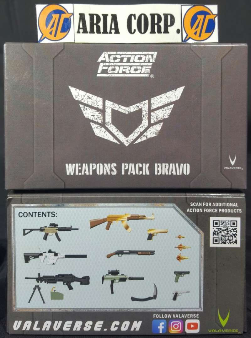 Promo 1/12 Valaverse Action Figure Weapons Pack Bravo Kitbash Acc Diskon 23% di Seller Qairina ...