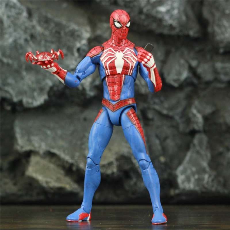 Promo Marvel Select Spider Man PS4 Gamer Verse 7 Action Figure Diskon ...