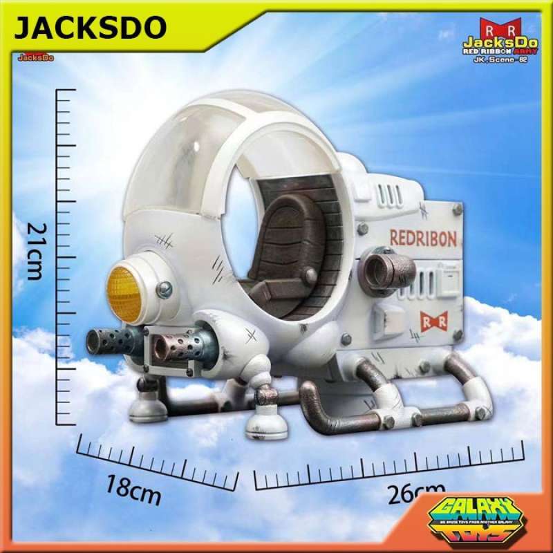 Promo Jacksdo Studio - Dragon Ball Z - Red Ribbon Army Jet-Copter ...