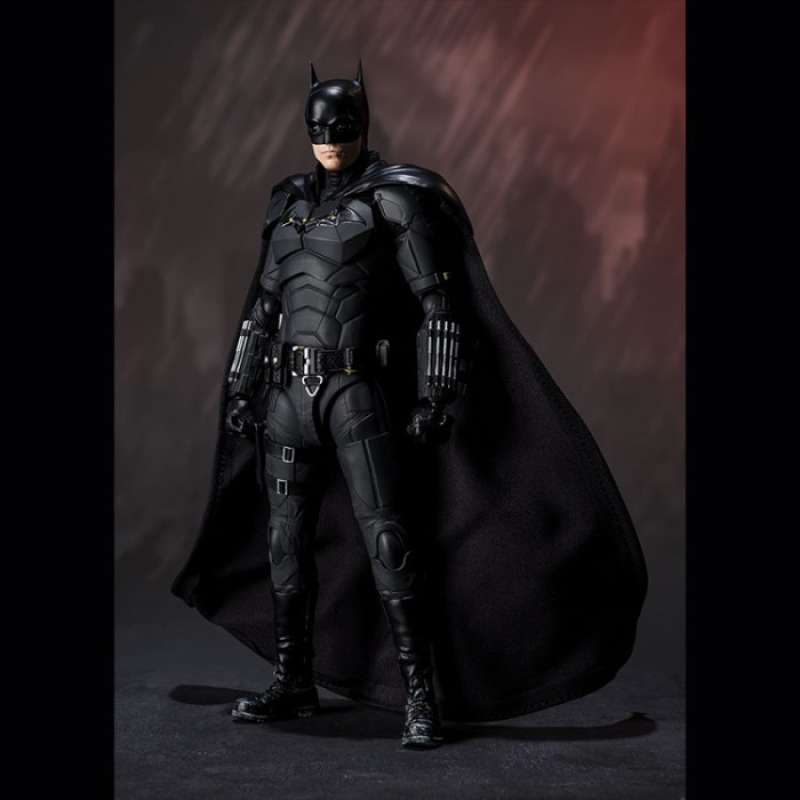 Promo Shf The Batman 2022 Robert Pattinson Ver - Bandai Dc Shfiguarts ...