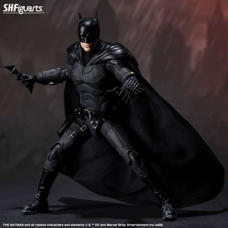 Promo Shf The Batman 2022 Robert Pattinson Ver - Bandai Dc Shfiguarts ...