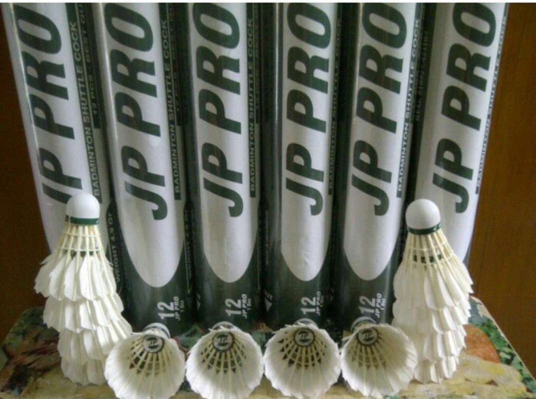 Promo Shuttlecock JP PRO HIJAU GREEN ORIGINAL MALANG 78GRAM Diskon 9% ...