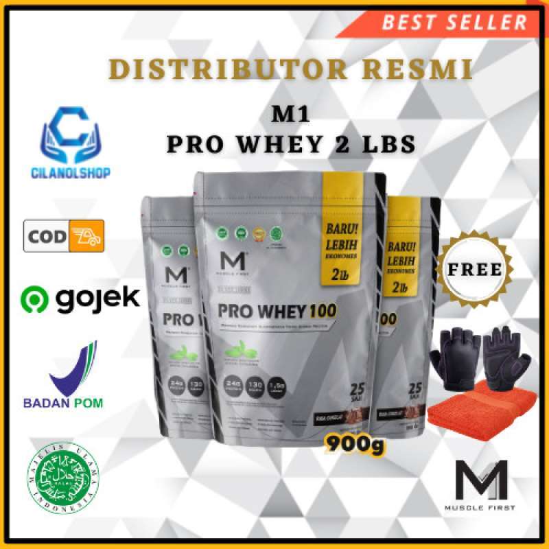 Promo M1 Muscle First - Pro Whey 100 2lbs whey protein 900 gr 900gr ...