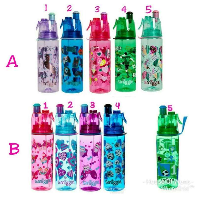 Jual Smiggle Wham Spritz Bottle - Botol Minum Smiggle Di Seller House ...