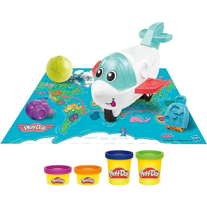 Jual Play Doh Airplane Explorer Starter Set Hasbro F8804 Playdoh di ...