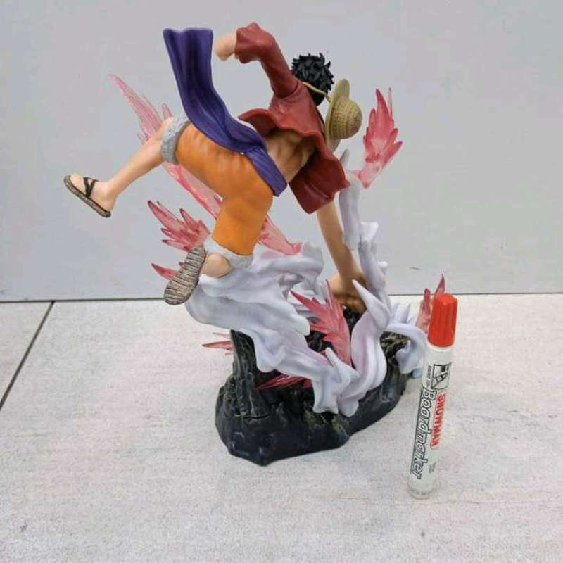 Jual Mainan Static Figure Monkey D Luffy One Piece Long Punch Tinggi ...