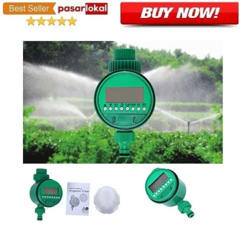 Promo Timer otomatis siram tanaman Timer LCD Irigasi Air Taman Otomatis ...